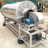 China Tea Shaker DL-6CZQ-110B Automatic Heating Oolong Tea Shaking Drum Stainless Steel Machine for sale