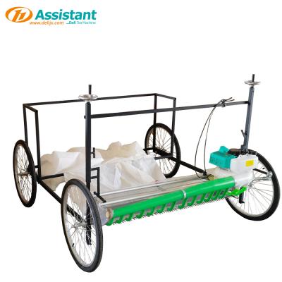 China DL-4CH-1210W Tea Double Mining Wheel Curved Harvester Perfect for Small Business Needs for sale