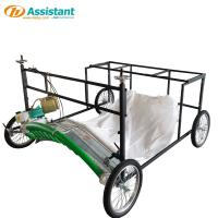 China DL-4CH-1210W Double Wheel Tea Leaf Harvester Number of Rows 1 for Tea Processing for sale