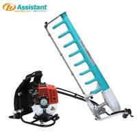 China NATIKA 1E34F Engine Backpack Gasoline Tea Leaf Pruning Mower Harvester Hedgerow Tea Picker for sale