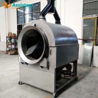 China Wood Heating Fixation Revolving machine DL-6CSTP-CM90 Tea Rotating Roasting Drum Dryer for sale