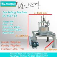 China 6CRT-55 55 Type Stainless Steel Automatic Tea Kneading Machine for Black Tea Rolling for sale