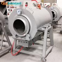 China DL-6CST-50QB Tea Fried Processing Machine with 5-37 rpm Barrel Speed and Gas Heating for sale