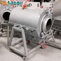China DL-6CST-50QB Tea Fried Processing Machine with 5-37 rpm Barrel Speed and Gas Heating for sale