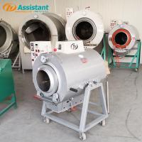 China DL-6CST-50QB Tea Fried Processing Machine with 5-37 rpm Barrel Speed and Gas Heating for sale