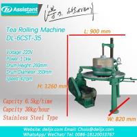 China 350mm SS Type Orthodox Green Tea Roll Equipment For Tea Leaves Twisting DL-6CRT-35 for sale