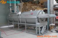 China DL-6CSTL-Q80 Gas Heating Continuous Tea Steaming Steamer Machine 1200*5200*2610 mm for sale