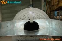 China DL-6CSTL-Q80 Gas Heating Continuous Tea Steaming Steamer Machine 1200*5200*2610 mm for sale