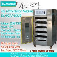 China 150 kg/time Efficiency DL-6CFJ-20QB Black Tea Fermentation Machine with 5 Tray Layers for sale