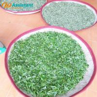 China DL-6CRH-120Z Bamboo Tea Bucket for Soft Tea Processing Non-Hole Cloth Tea Leaf Basket for sale