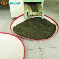 China Vegetable Raw Material Bamboo Plaque Round Dustpan for DL-6CRH-120B Tea Processing Machine for sale