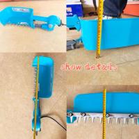China Gear Drive Electric Tea Harvester Machine for Small Tea Gardens and 300mm Working Width for sale