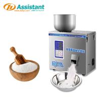 China DL-FZ-50 Semi-Automatic Spiral Screw Filling Machine Desktop Dry Powder Weighing Packing Dispenser Bags Film Used Motor PLC for sale