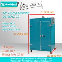 China Electric Heating Tea Leaf Dehydrator for Iced Chamomile Green Black Herbal Tea DL-6CHZ-12 for sale