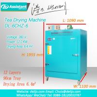 China Tea Leaf Dryer Sterilizer 6CHZ-6 Electric Rotary Machine for Yellow Leaves Processing for sale