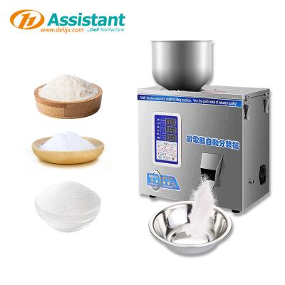 China DL-FZ-20 Semi-Automatic PLC Motor Rotary Granule Tea Filler for 1-100g Food Packaging for sale