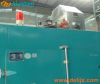 China DL-6CHZ-Q14 Gas Heating Dryer For Tea Leaf Drying With Pallet Rotary Speed Of 6 rpm for sale