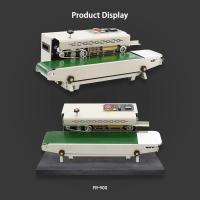 China DL-6CFR-900 Semi-Automatic Continuous Heat Sealing Machine for Plastic Packaging Material for sale
