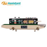 China DL-6CFR-900 Food Packaging Plastic Film Bag Sealing Machine with Conveyor and Date Printer for sale