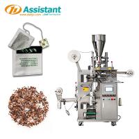 China 430KG DL-LSDP-XBW Deli Automatic Triangle Pouch Inner And Outer Nylon Small Tea Pyramidal Bag Packing Machine for sale