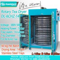 China DL-CHZ-14B Tea Processing Machine Pallet Layer of 16 and 6 RPM for Green Tea Drying for sale