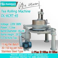 China DL-6CRT-45 Tea Leaf Continuous Kneader Manual Rolling Machine for Voltage 380v Output for sale