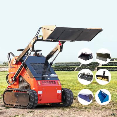 China 2285MM Mini Skid Steer Auction Forestry Skid Steer 375 KG Max Lifting Force for sale