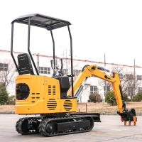 China Hydraulic Crawler Excavator Types Mini Excavator Digger For Engineering Works for sale