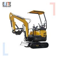 China Small Hydraulic Crawler Machine Crawler Mounted Excavator EPA 1650mm Digging Depth for sale