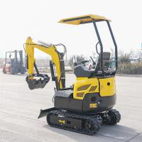 China Small Hydraulic Crawler Machine Crawler Mounted Excavator EPA 1650mm Digging Depth for sale