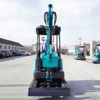 China Customization Color Crawler Mini Excavator Digger Earth Moving Equipment 1 Ton for sale