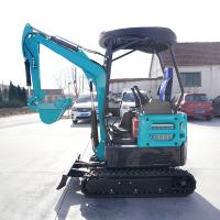 China Customization Color Crawler Mini Excavator Digger Earth Moving Equipment 1 Ton for sale