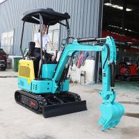 China Customization Color Crawler Mini Excavator Digger Earth Moving Equipment 1 Ton for sale