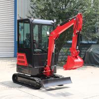 China Customization Color Crawler Mini Excavator Digger Earth Moving Equipment 1 Ton for sale