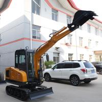 China 0.8Ton 0.9Ton  Crawler Excavator Micro Mini Digger 2500Kg for sale
