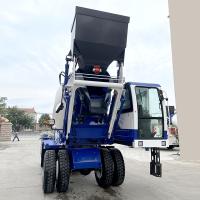 China 85kw Multifunction Tractor Cement Mixer Concrete Mix Truck For Construction for sale