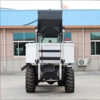 China 85kw 4 Wheel Self Loading Concrete Mixer Truck Heavy Duty Concrete Mixer for sale