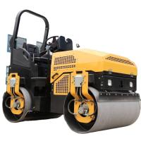 China Hydraulic Valve Driving 2 Ton Road Roller Vibratory Mini  Road Flattener Machine for sale