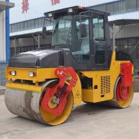 China 0 - 12km/H 6 Ton Single Drum And Double Drum Ride On Road Roller For Farms for sale