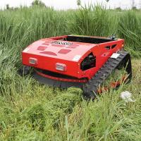 China RC Remote Control Small Riding Lawn Mower Gasoline  Small Lawn Mower for sale