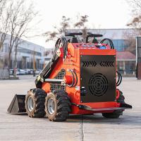 China SHM380 High Flow Skid Steer Water Cooled Skid Steer Backhoe Loader for sale