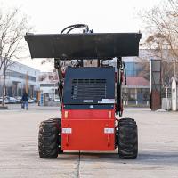 China SHM380 High Flow Skid Steer Water Cooled Skid Steer Backhoe Loader for sale