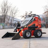 China SHM380 High Flow Skid Steer Water Cooled Skid Steer Backhoe Loader for sale