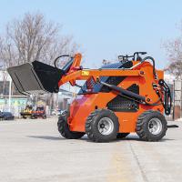China SHM280 Farms Forestry Skid Steer Skid Steer Loaders 0 - 6km/H for sale
