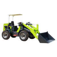 China 1500kg 40KM/H SZ906 Compact Front End Loader Giant Articulating Loader for sale