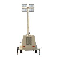 China 095l 9m 400w 1kw Towable Light Tower Portable Flood Lights With Generator for sale