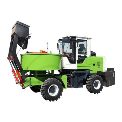 China 8100kg Self Loading Concrete Mixer Truck Compact Concrete Mixer Vehicle for sale