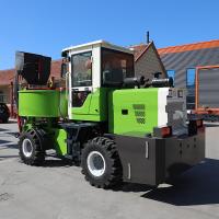China 8100kg Self Loading Concrete Mixer Truck Compact Concrete Mixer Vehicle for sale