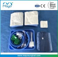 China ISO13485 Angiography Drape Pack PE Viscose Surgical Drapes Kit for sale