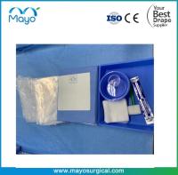 China Cathlab Surgical Equipment Drapes Blue Surgical Fenestrated Drape for sale